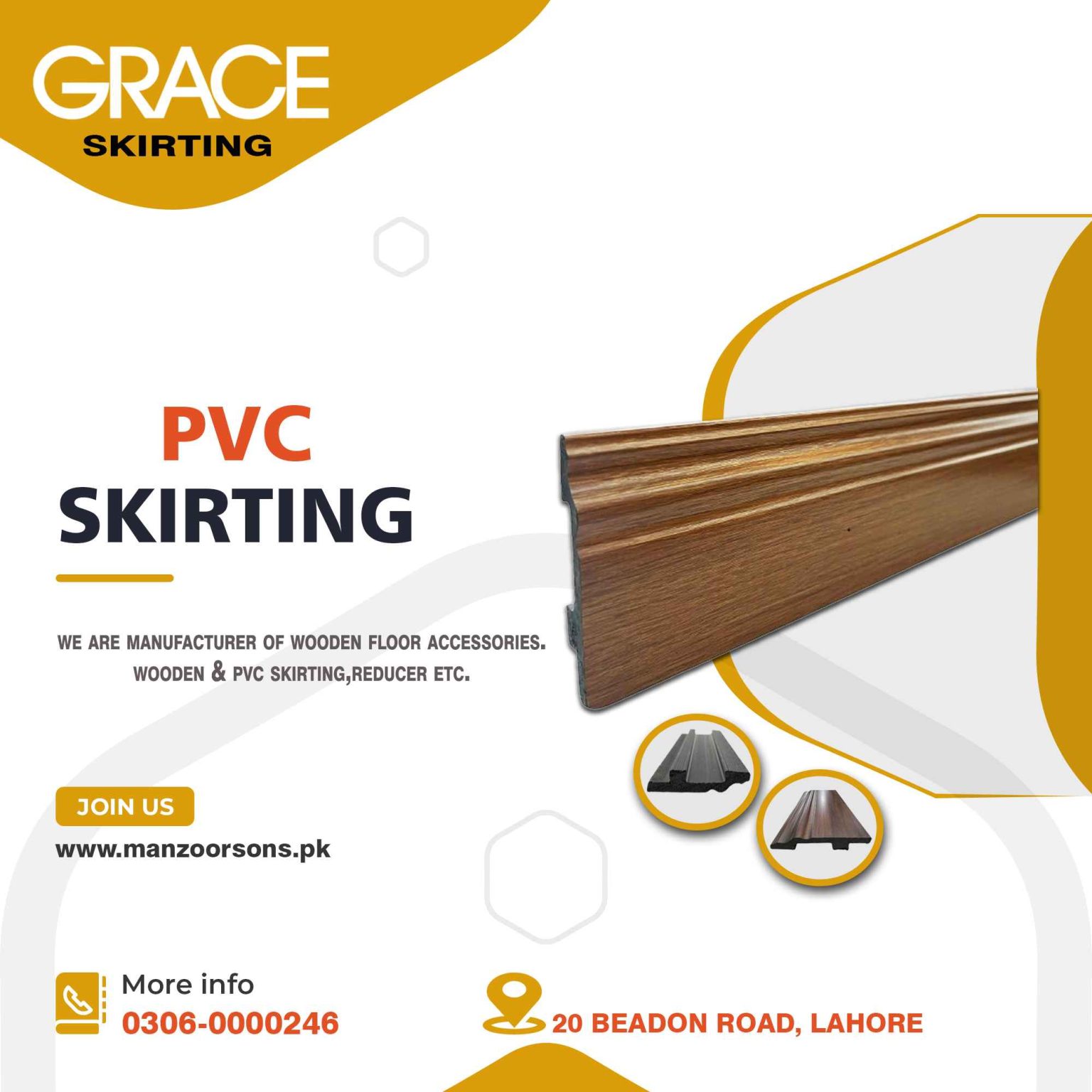 PVC SKIRTING – Manzoor Sons